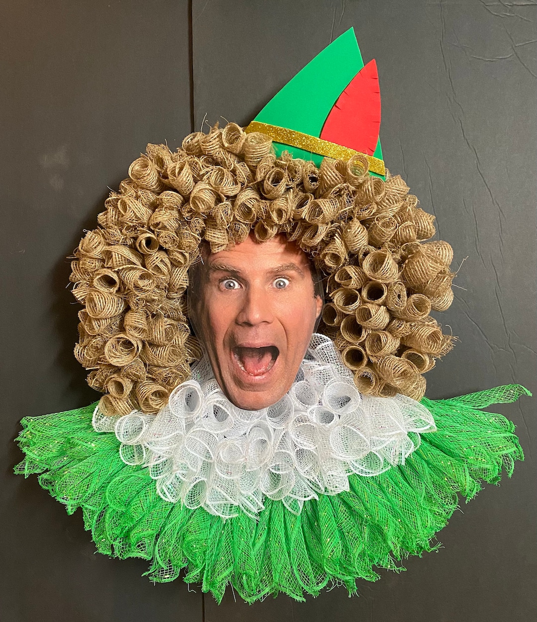 Buddy the Elf Wreath - Etsy
