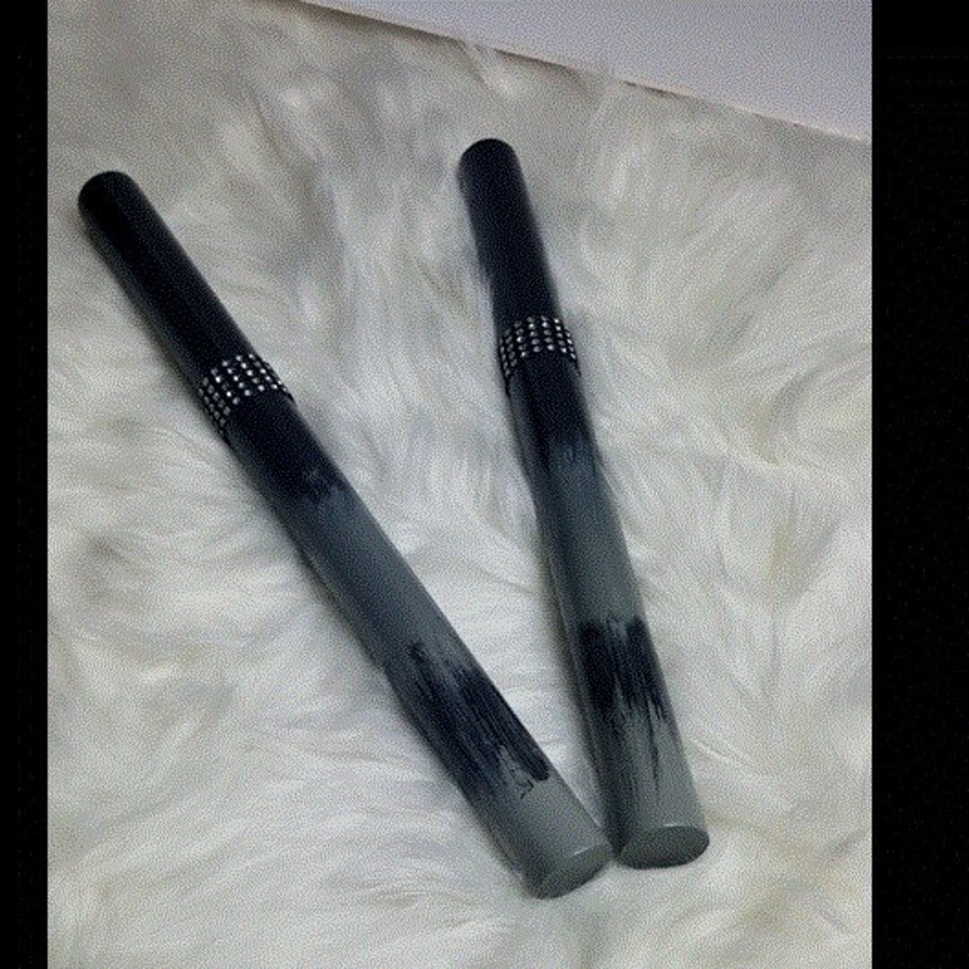 Black, Gray, War Sticks-praise Instruments-worship Sticks-staff-painted ...