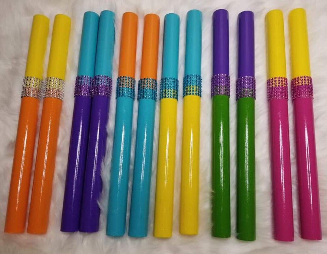 12inch-tribe, Bright Colors, Mattahs-war Sticks-praise Instruments ...