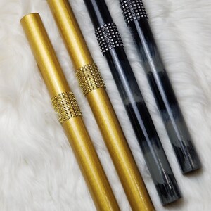 Gold Mattah-war Sticks-praise Instruments-worship Sticks-staff-painted ...