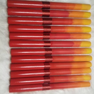 Fire-mattah-war Sticks-red Yellow Orange Praise Instruments-worship ...