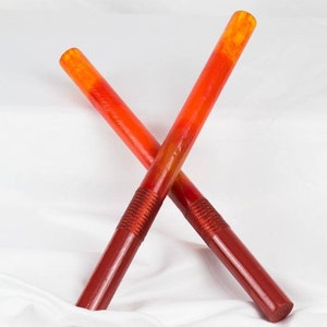 Fire-mattah-war Sticks-red Yellow Orange Praise Instruments-worship ...