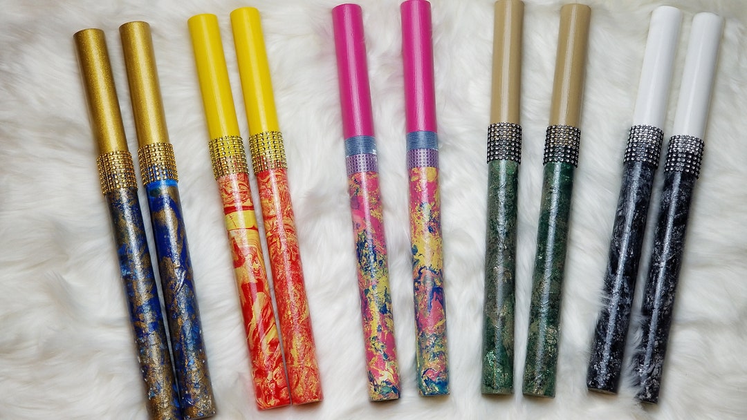 Custom Colored Mattahs, War Sticks, Arsenal, Staff, Painted Wooden ...