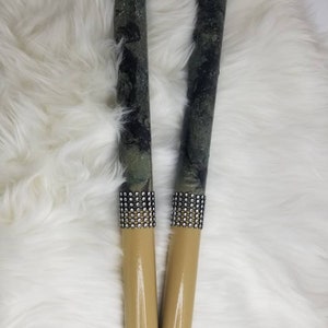 Tan, Beige, Green, Black, Army, Mattah, Stick, Staff, Praise Dance ...