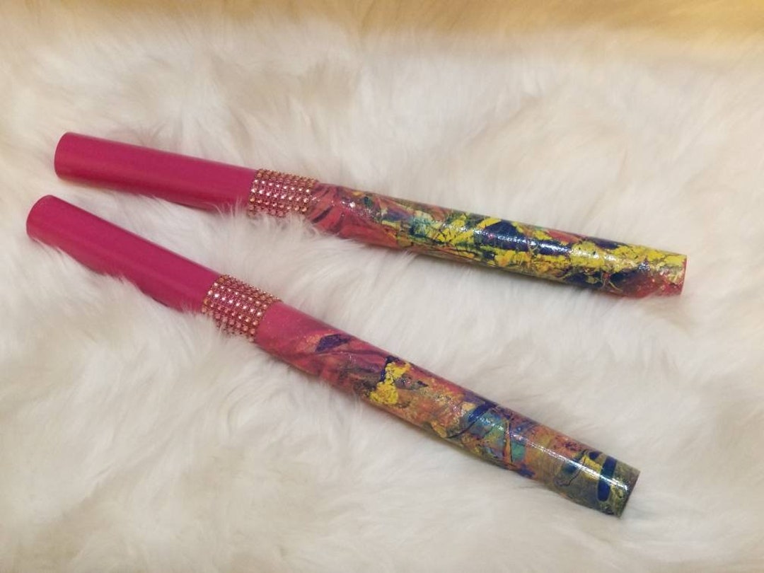 Pink, Blue, Yellow Mattah- Praise Instrument, Staff, Praise Dance Tool ...