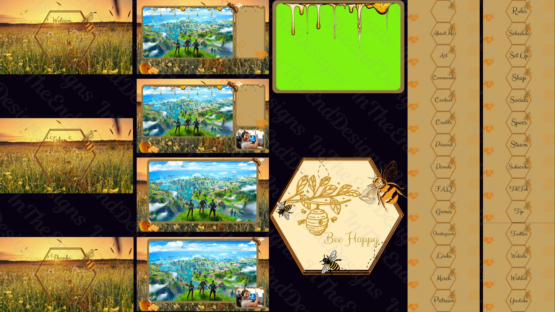 Custom Streaming Overlays - Etsy