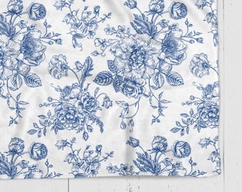 Light Blue Toile - Etsy