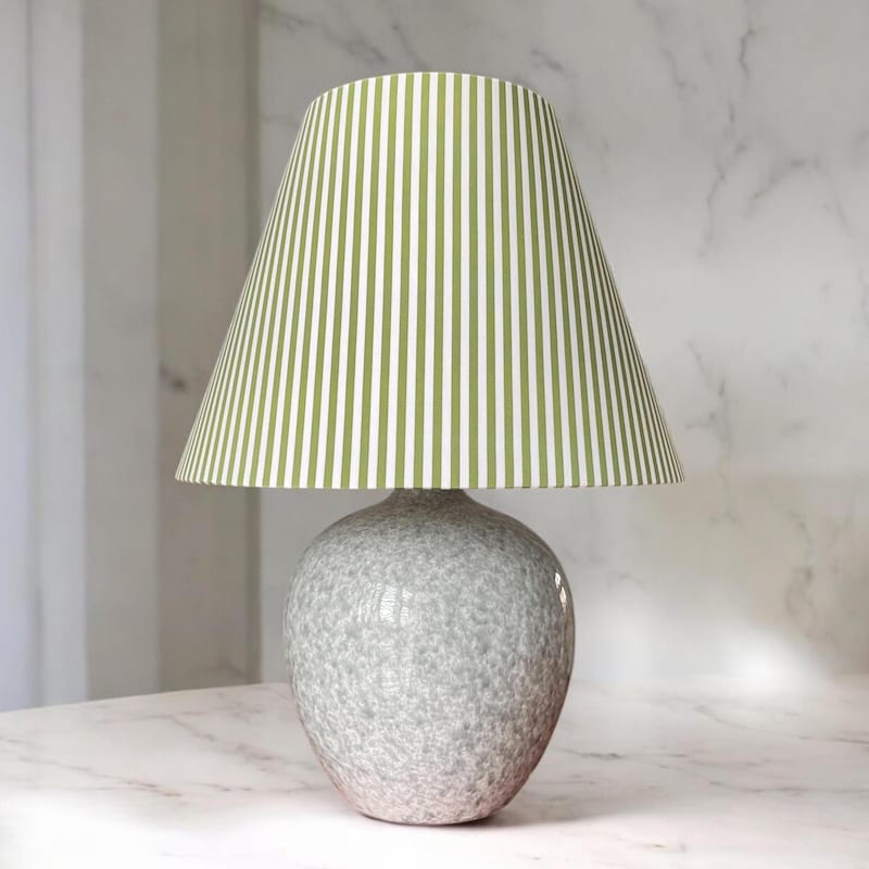 Mini Lamp With Stripes - Etsy