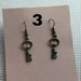 Vintage Key Earrings - Etsy