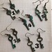 Vintage Key Earrings - Etsy