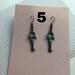 Vintage Key Earrings - Etsy