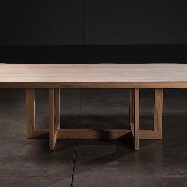 Solid Oak End Table - Etsy