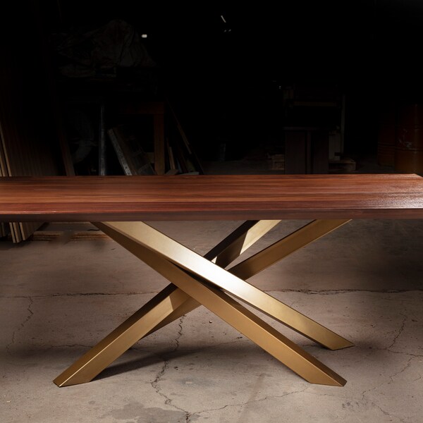 Walnut Dining Table - Etsy