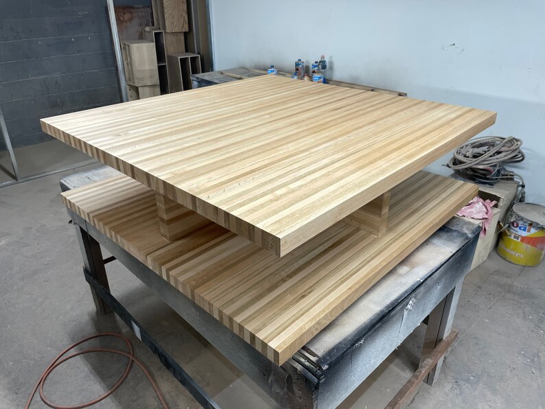 Modern Floating Solid Wood Oak Coffee Table All Natural - Etsy New Zealand