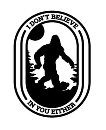 Bigfoot / Sasquatch Vinyl Decal - Etsy