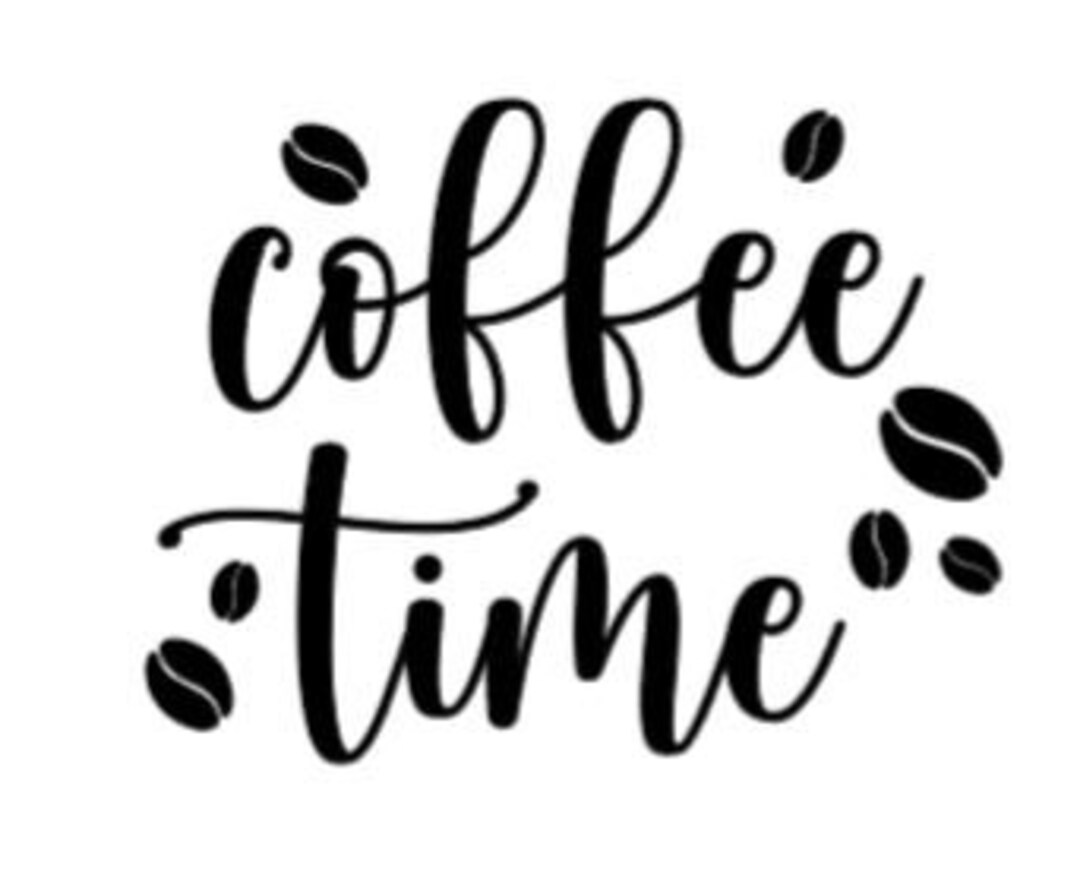 Coffee And Tea Themed Vinyl Decals Etsy