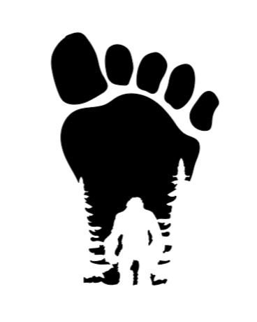 Bigfoot / Sasquatch Vinyl Decal - Etsy