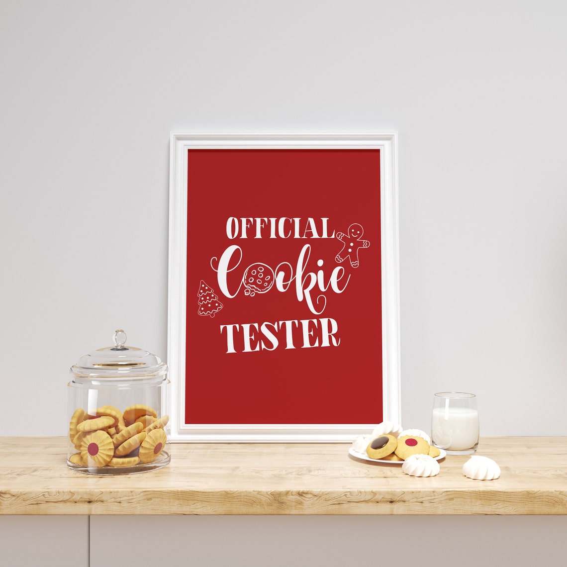 Official Cookie Baker & Official Cookie Tester Svg Bundle - Etsy