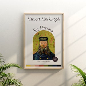 Vincent Van Gogh the Postman Digital Print, Van Gogh Wall Art ...