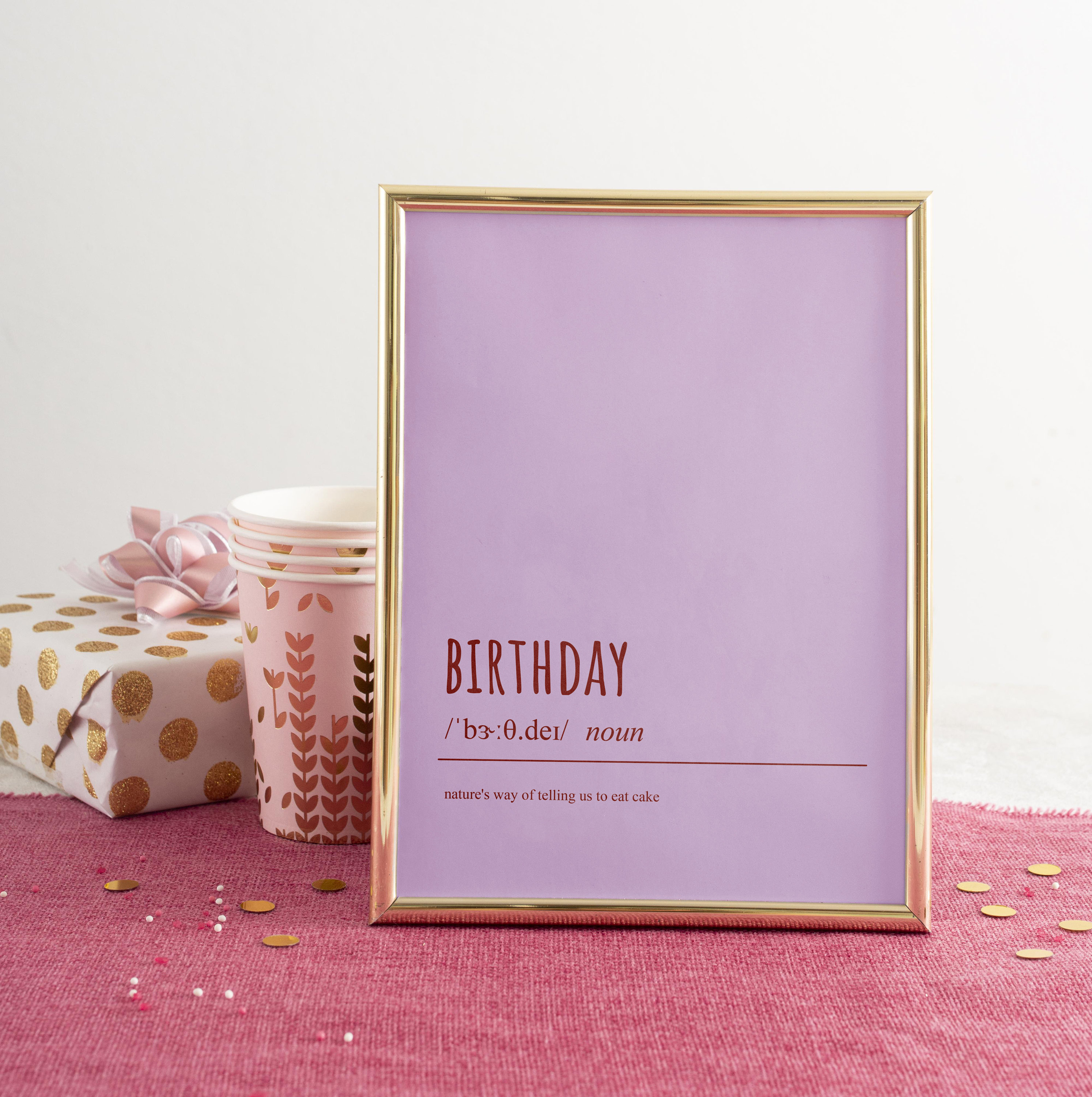 Digital Custom Definition Poster Personalized Definition Wall | Etsy