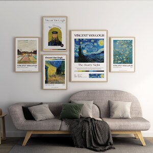 Vincent Van Gogh the Starry Night Digital Print, Van Gogh Art Print ...