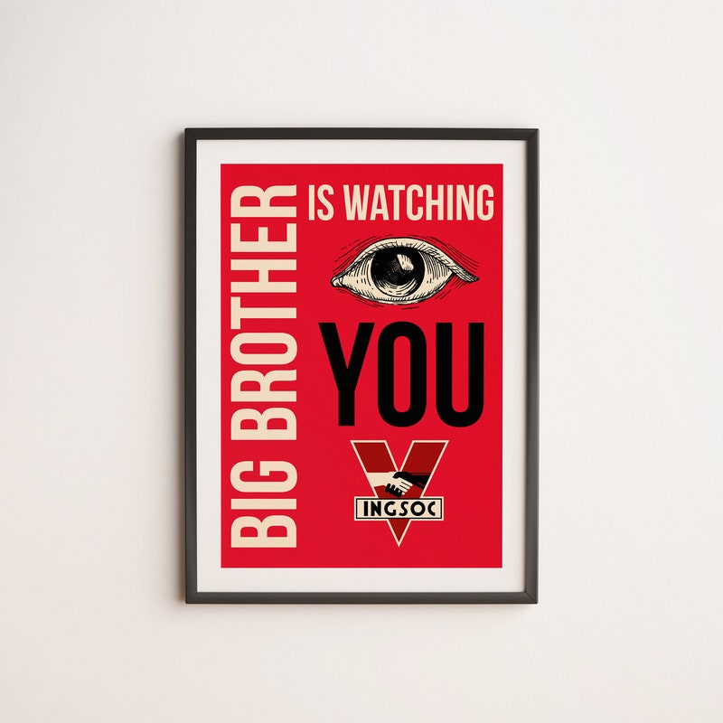 1984 Big Brother Poster - Etsy