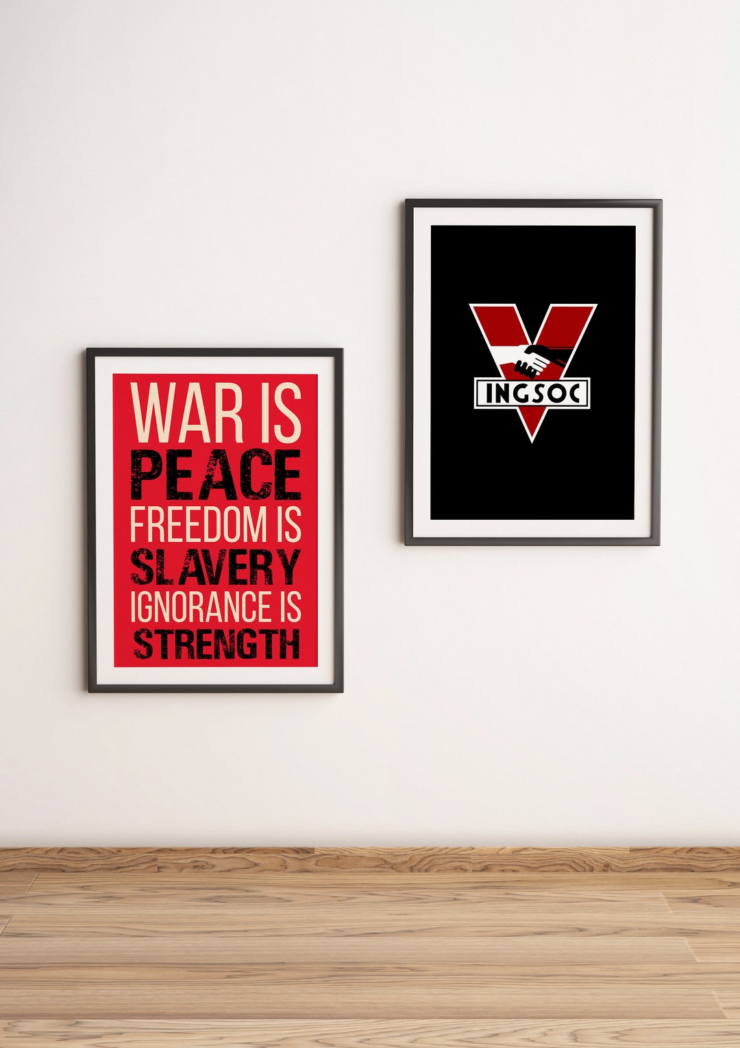 1984 Digital Poster Bundle, Orwell Poster, George Orwell Novel, Orwell ...