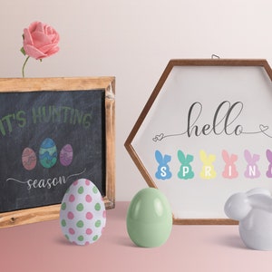 Easter Svg Bundle, Hello Spring Svg/png/dxf/jpeg/ai Files for Cricut ...