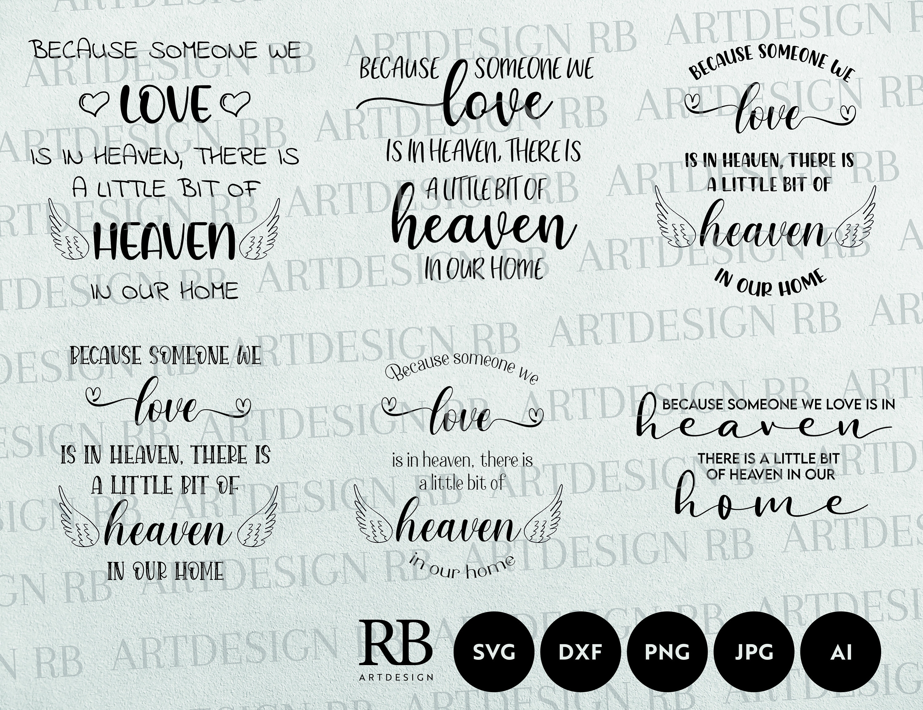 Because Someone We Love is in Heaven, There is a Little Bit of Heaven ...