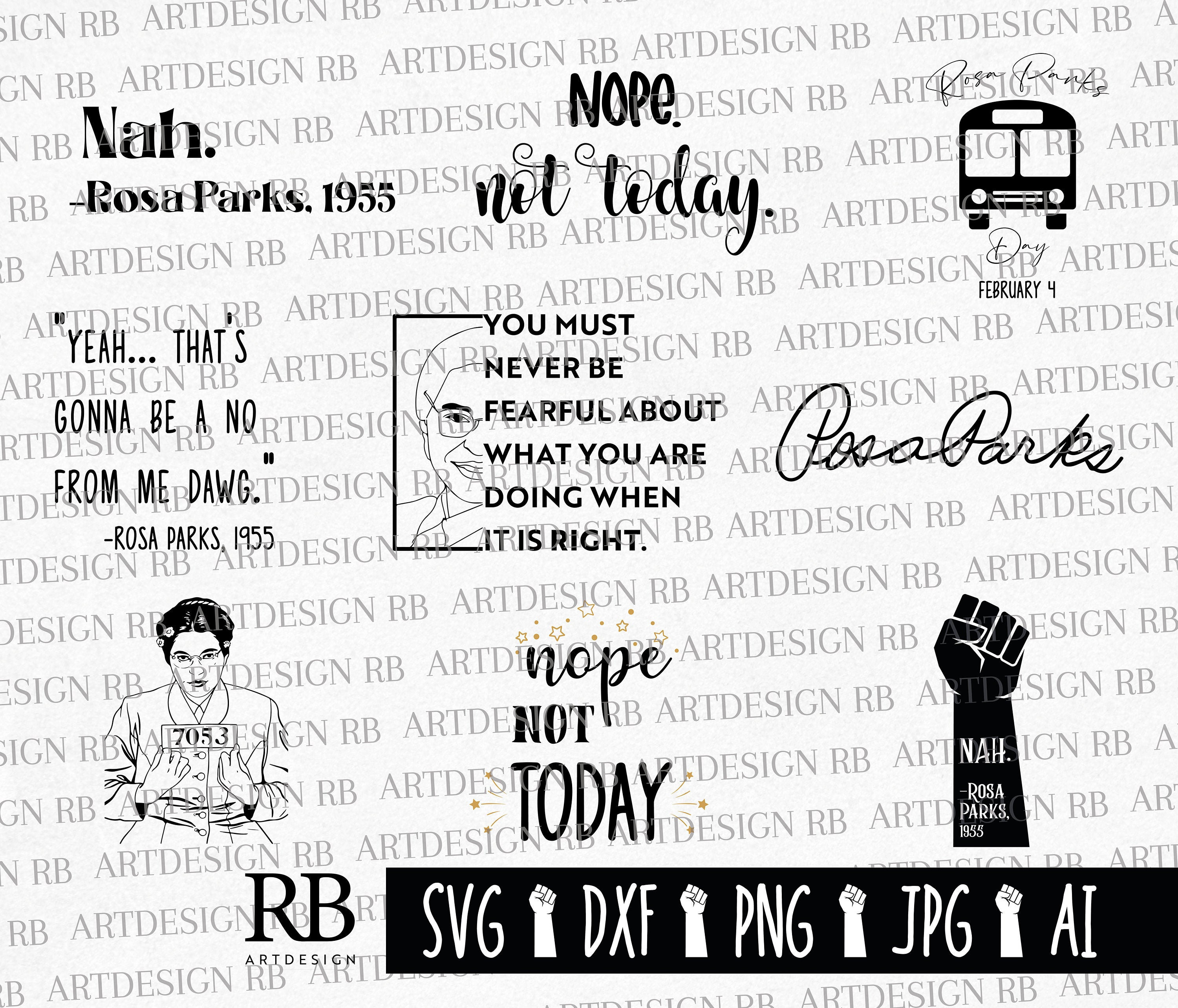 Rosa Parks Signature