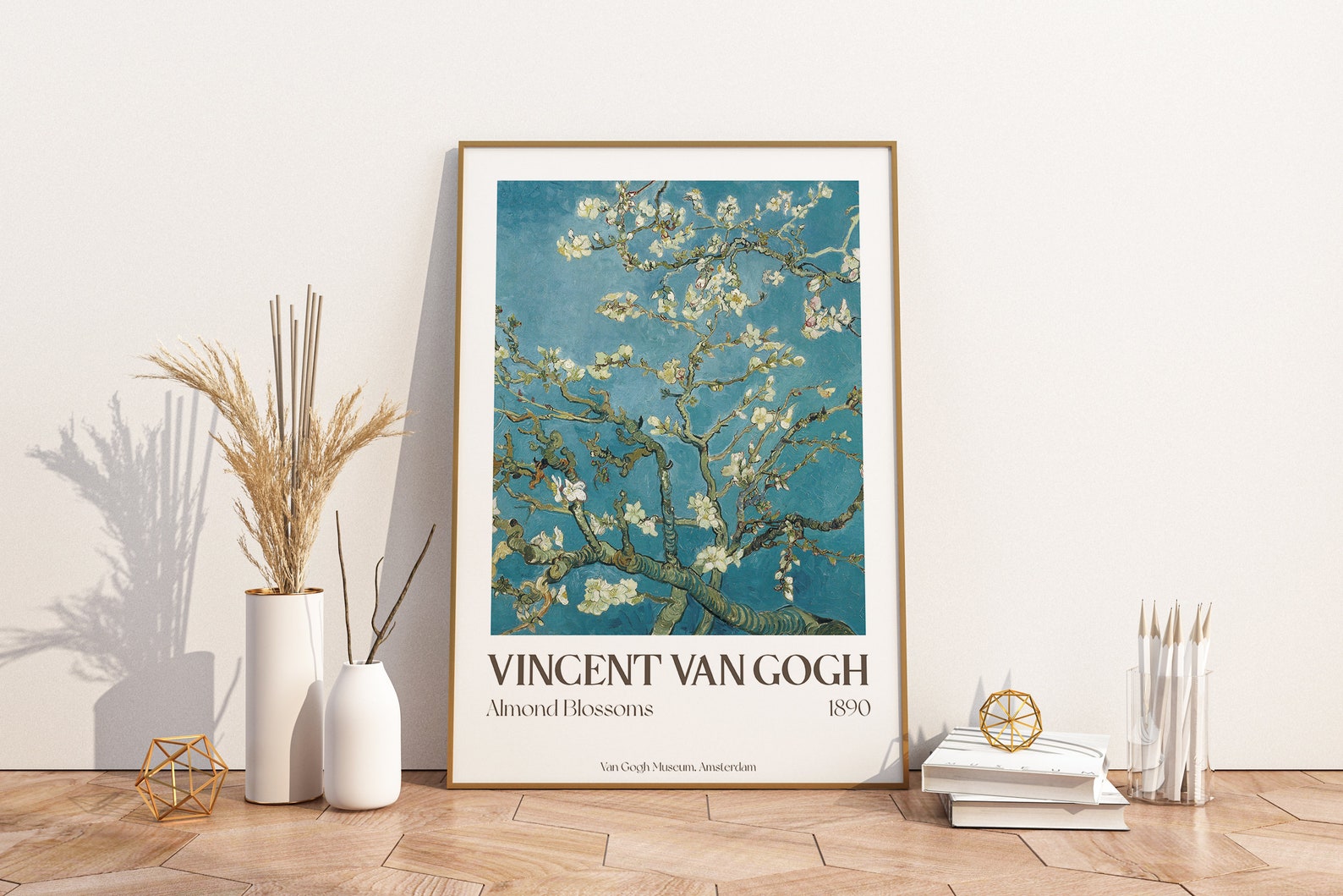 Vincent Van Gogh Almond Blossoms Digital Print Van Gogh Art - Etsy