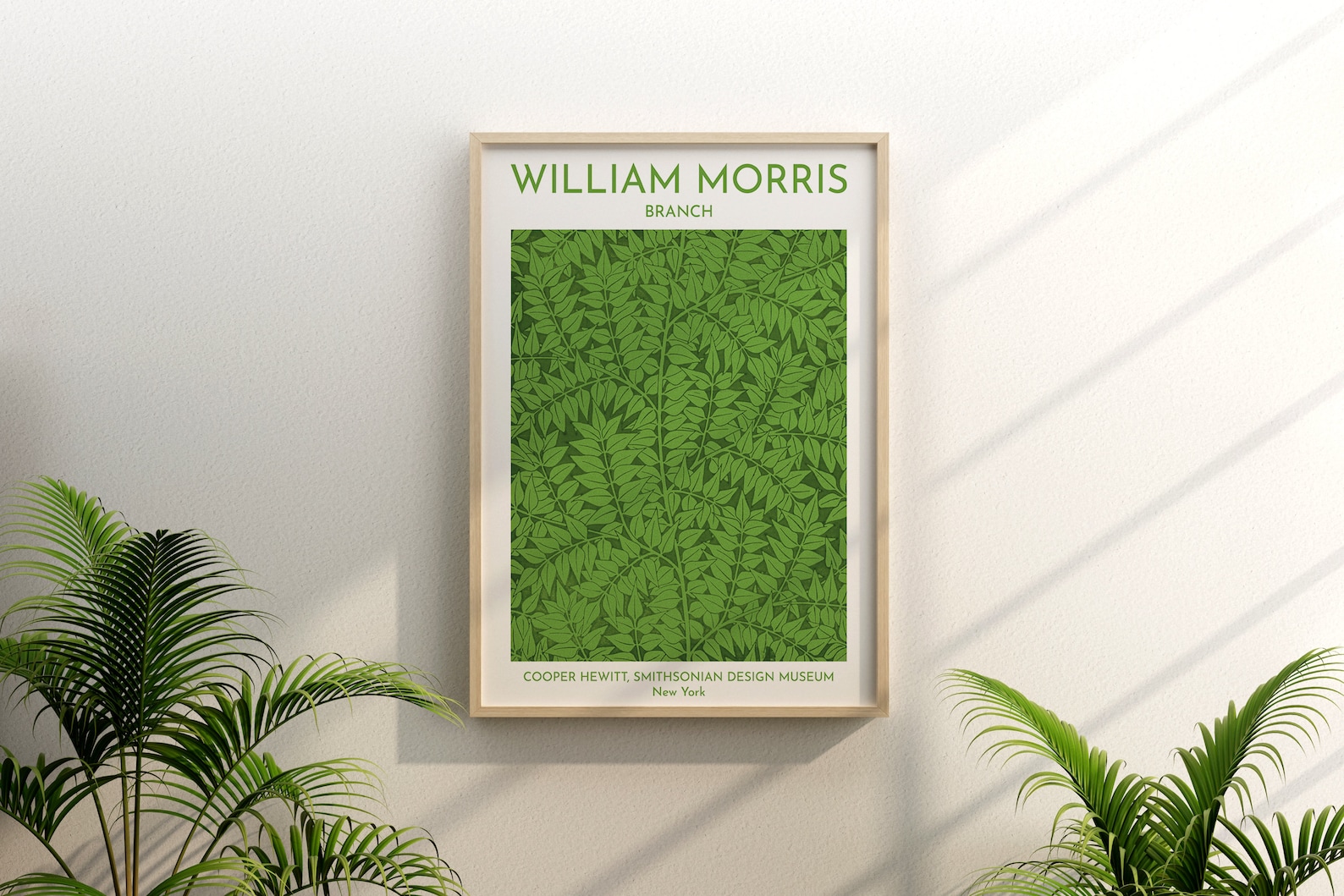 William Morris Branch Poster: Art Nouveau Botanical Print (digital ...