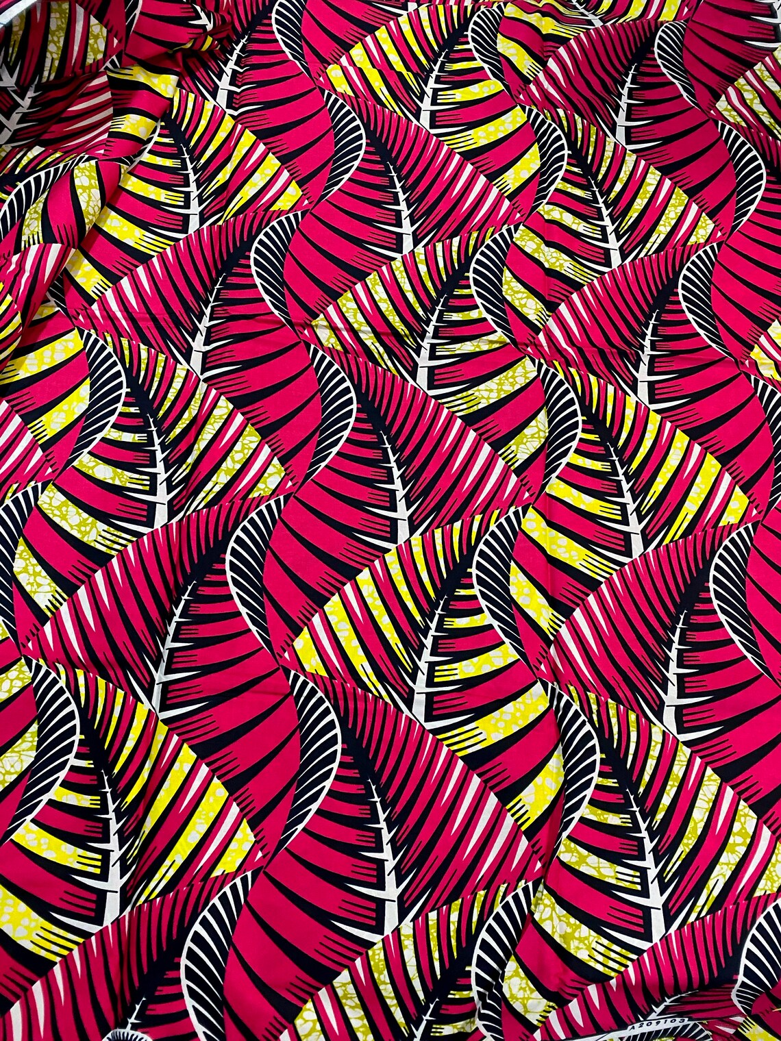 Exclusive Design African Fabric Pink African print Fabric | Etsy