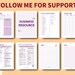 Purple Goal Printable Planner Manifestation Goal Tracker Dream Journal ...
