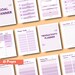 Purple Goal Printable Planner Manifestation Goal Tracker Dream Journal ...