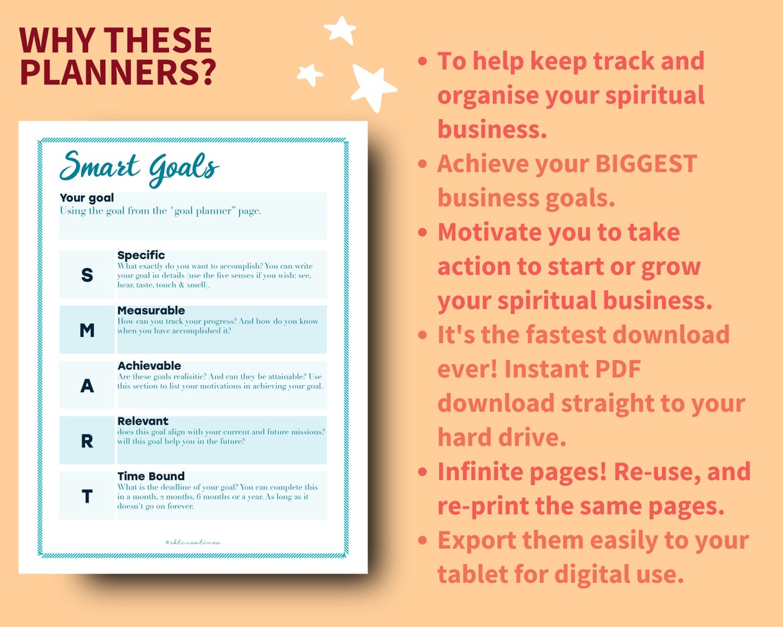 Goal Planner Printable Daily Planner 2024 Teal Goal Setting Planner ...