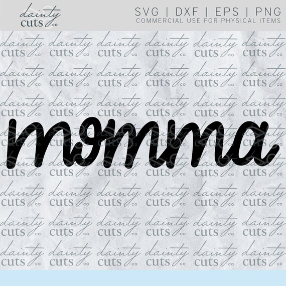 Momma SVG - Etsy