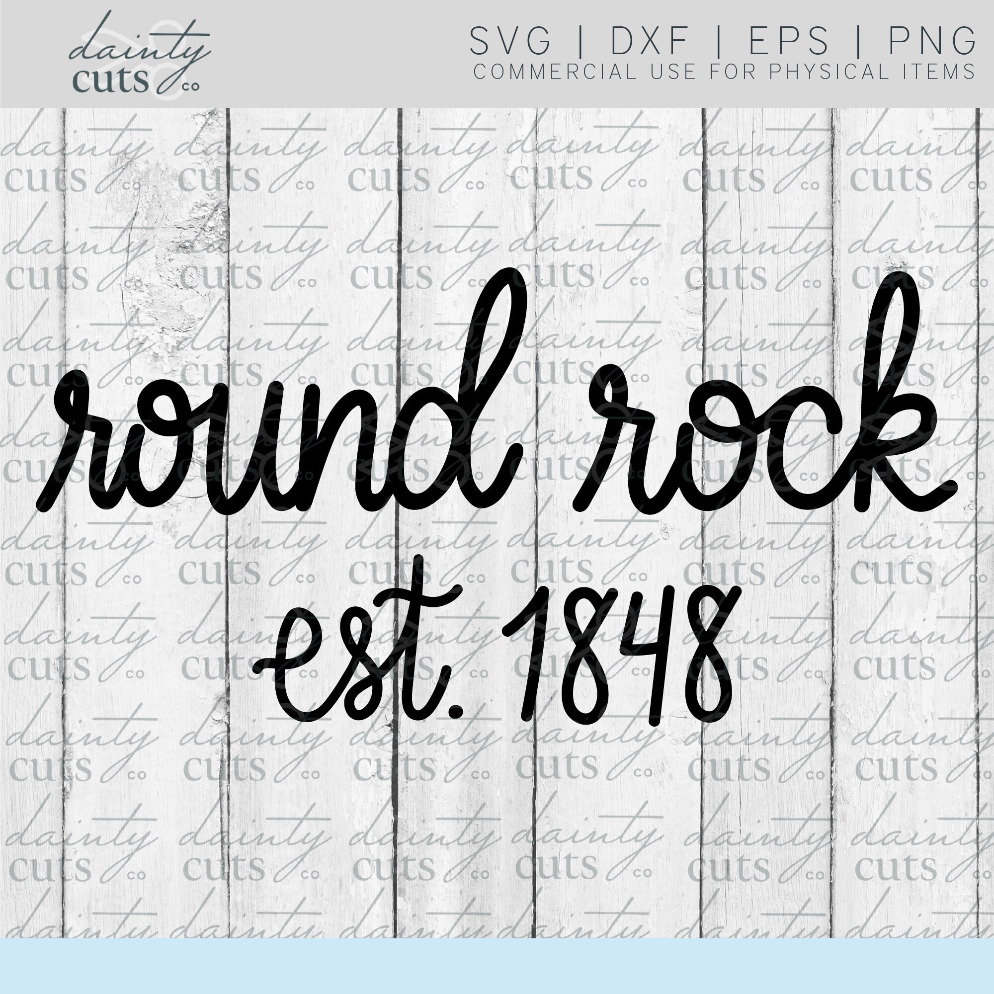 Round Rock SVG | Etsy