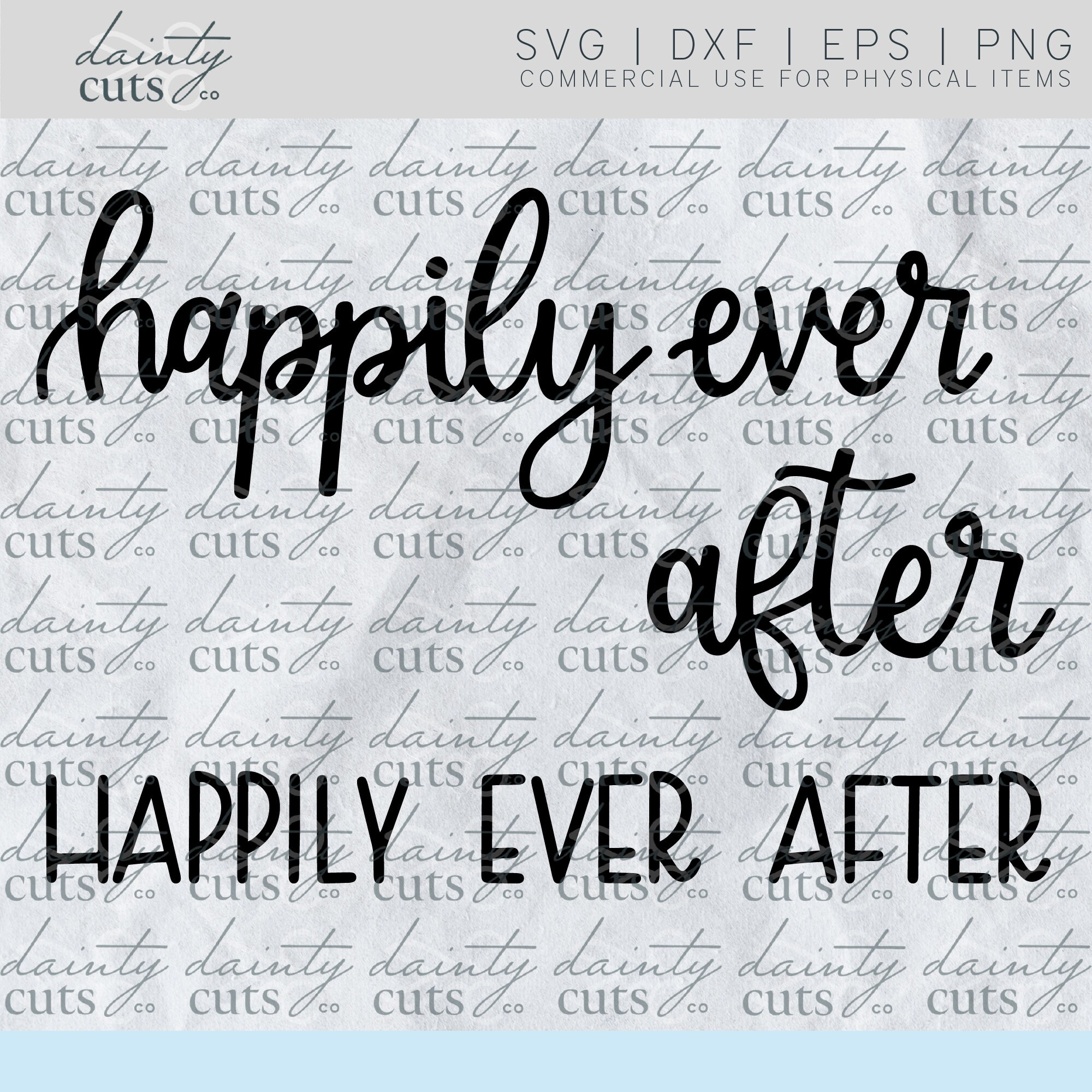 Happily Ever After SVG - Etsy