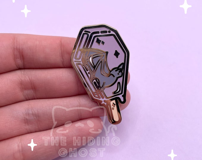 Spooky Popsicle Enamel Pin Bat Spooky Pin Kawaii Pin Pastel Pin Enamel ...