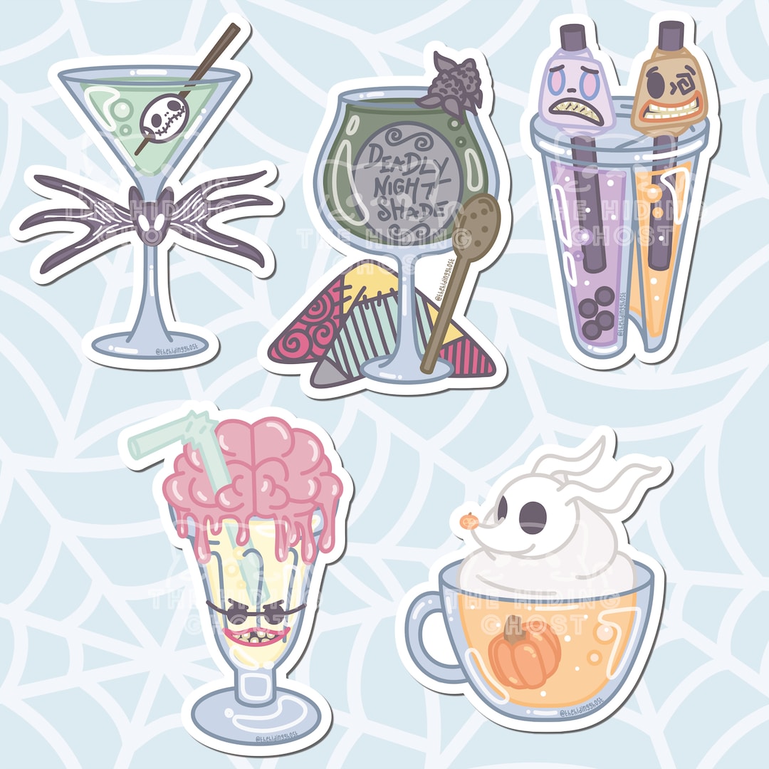 Cute Nightmare Die Cut Stickers | Kawaii Sticker | Laptop Sticker | Die ...