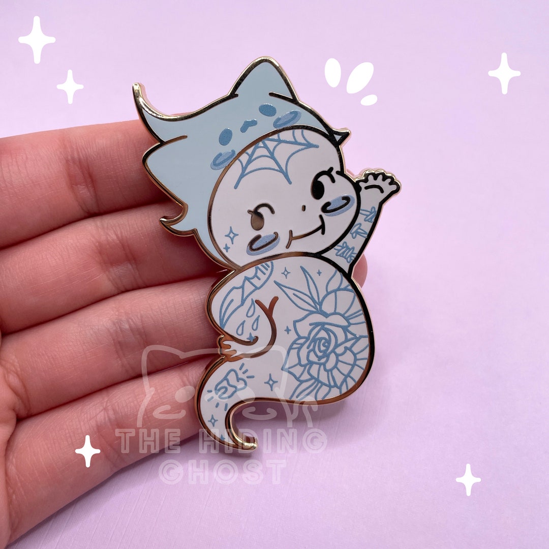 Asia's Kewpie Doll Enamel Pin | Spooky Pin | Kawaii Pin | Pastel Pin ...