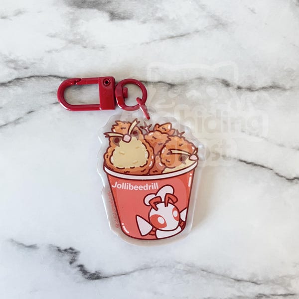 Jollibee Keychain - Etsy