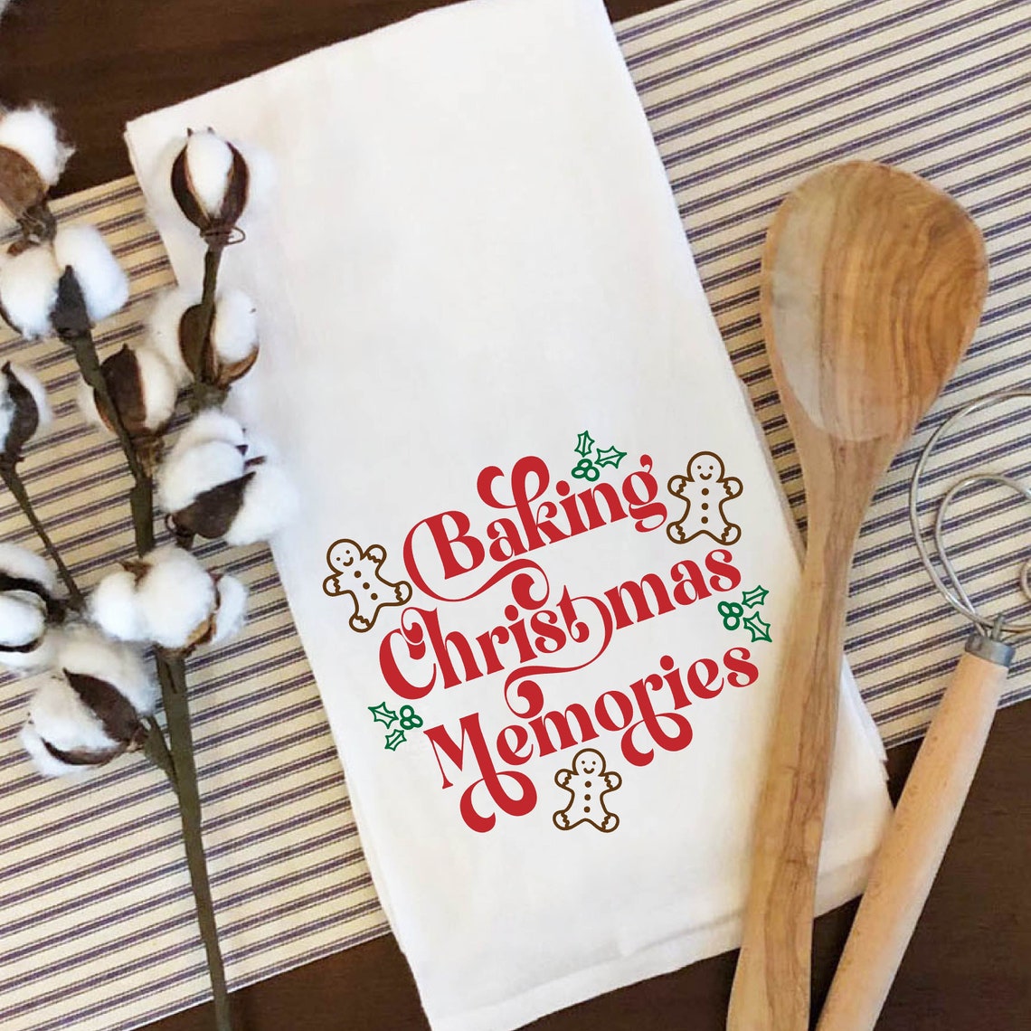 Baking Christmas Memories SVG - Christmas Potholder Svg - Png- Eps- Dxf ...