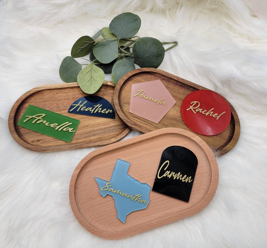 Wedding Name Plates - Etsy