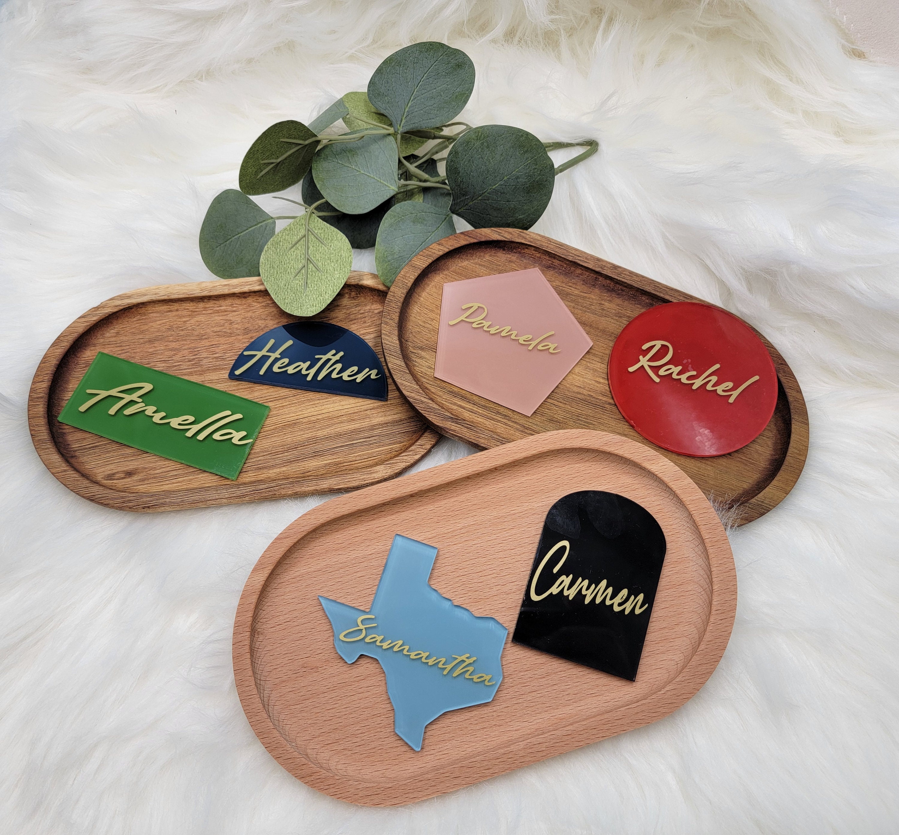 Wedding Name Plates - Etsy