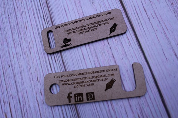 Personalized Key Chain/business Card/phone Prop | Etsy