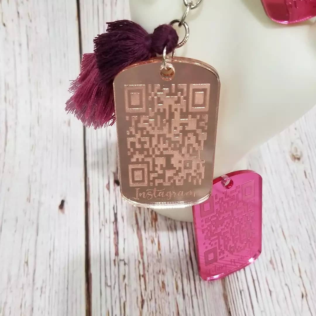 Double-sided Customized QR Codes | Etsy