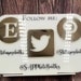 Social Media Plaque - Etsy