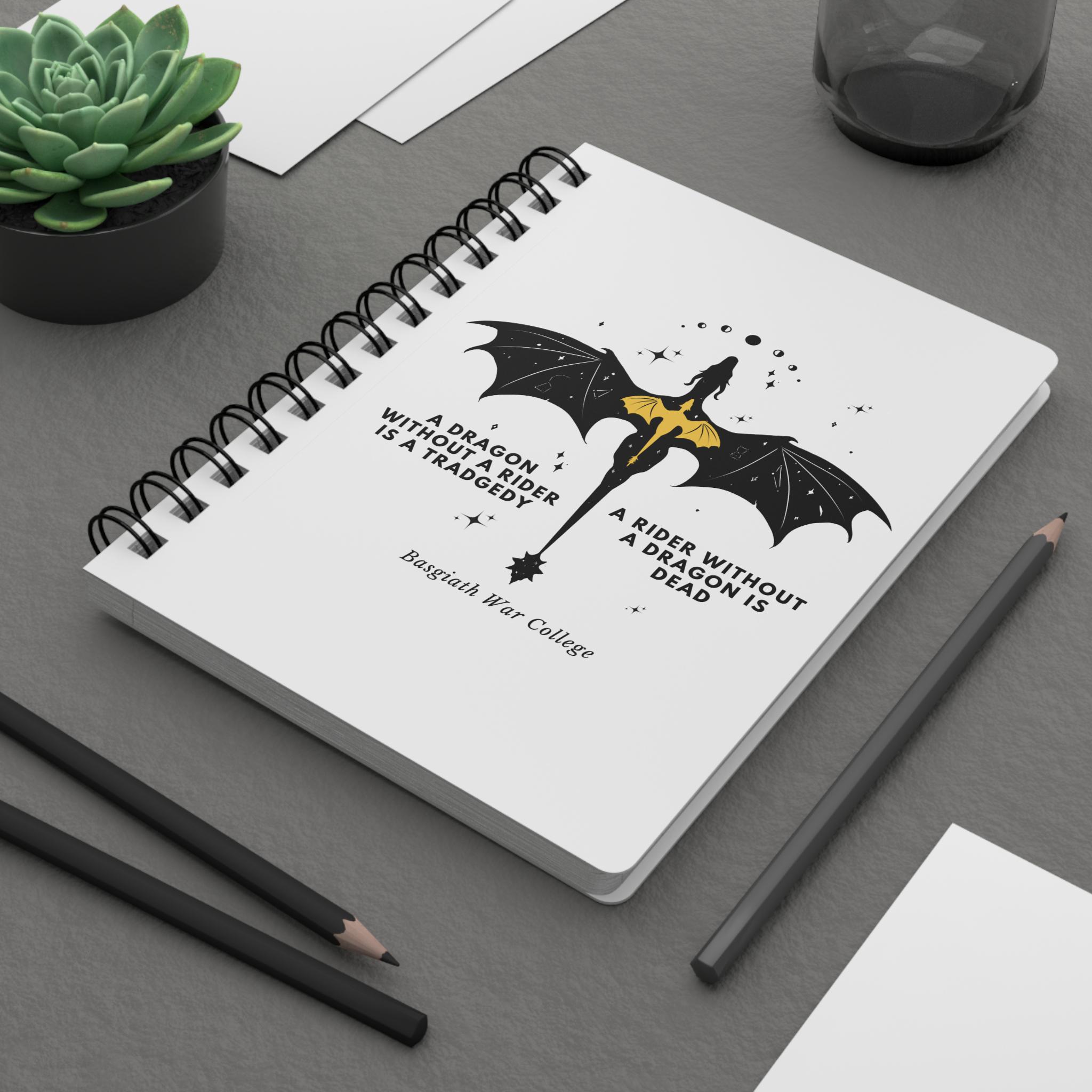 Fourth Wing Spiral Bound Journal - Etsy